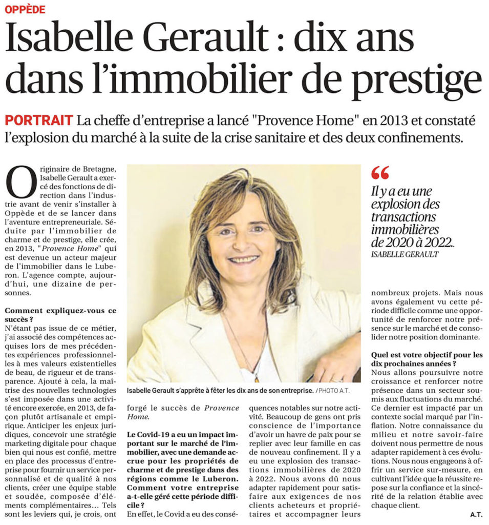 Provence Home fête ses 10 ans - Provence Home